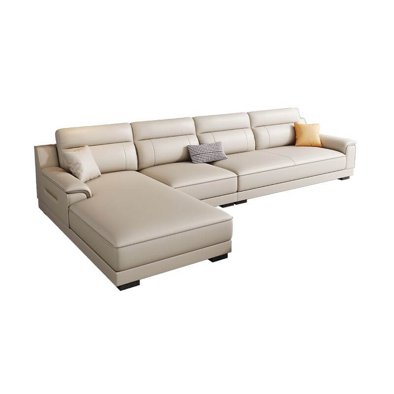 L-Shape Left Hand Facing Sofa Recliner with Concealed Support, for ...