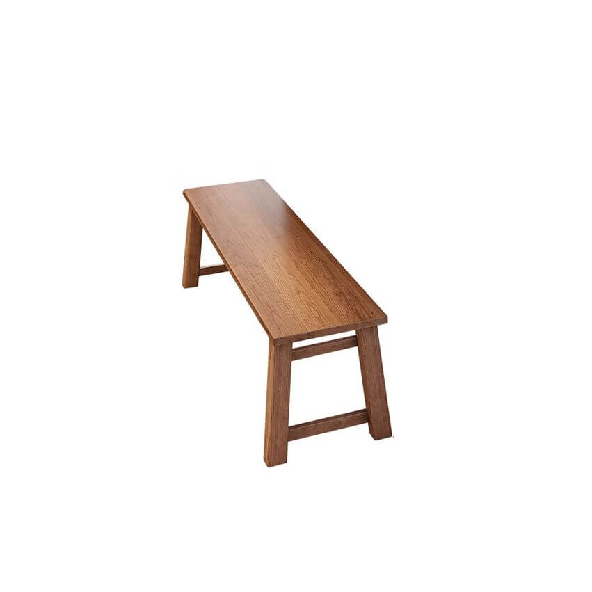 Natural Finish Modish Solid Color Sitting Bench - Cocochairs – cocochairs