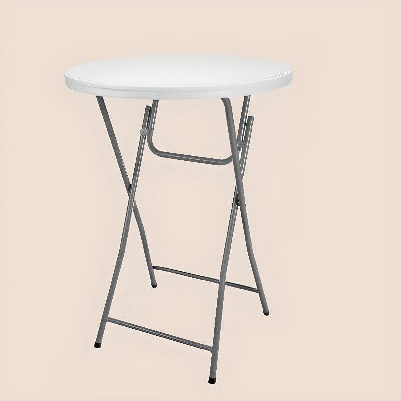 Modern Foldable Metal Round Bar Table – Outdoor & Patio – cocochairs