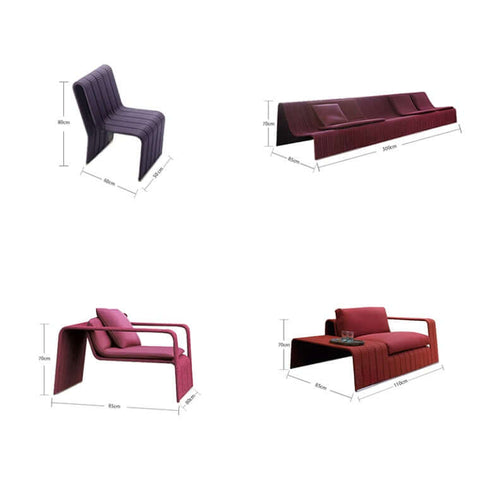 Nordic Style Outdoor Rattan Sofa with Aluminum Frame – cocochairs